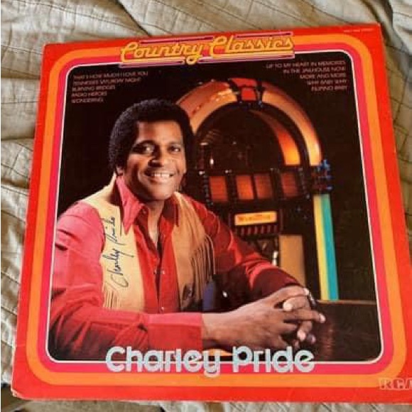 charlie Pride | Other | Vintage Signed Copy Of Charlie Pride County ...